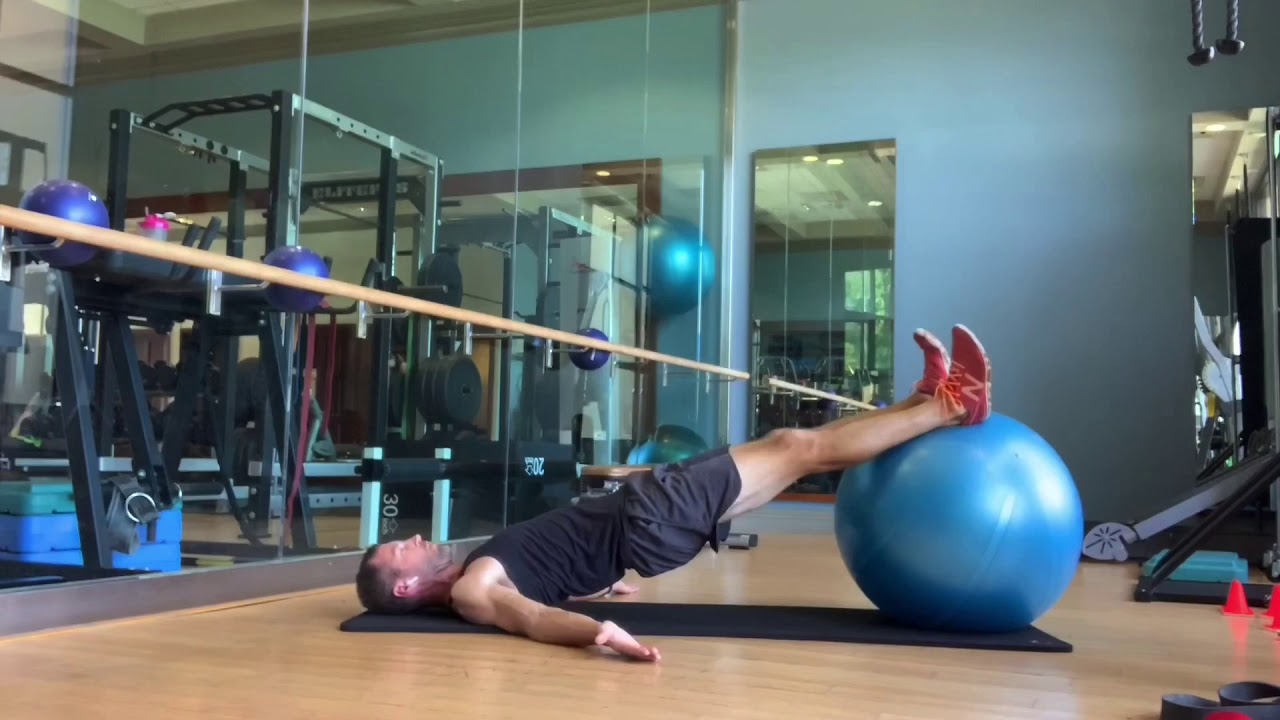 Hamstring Combo (Kick and Curl Ladder) - YouTube