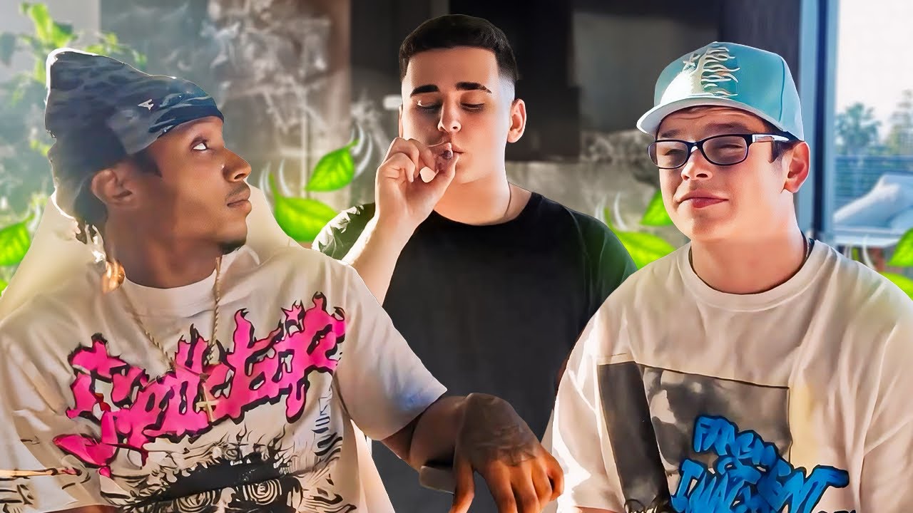 Lacy Gets HIGH With Sketch & Silky - YouTube