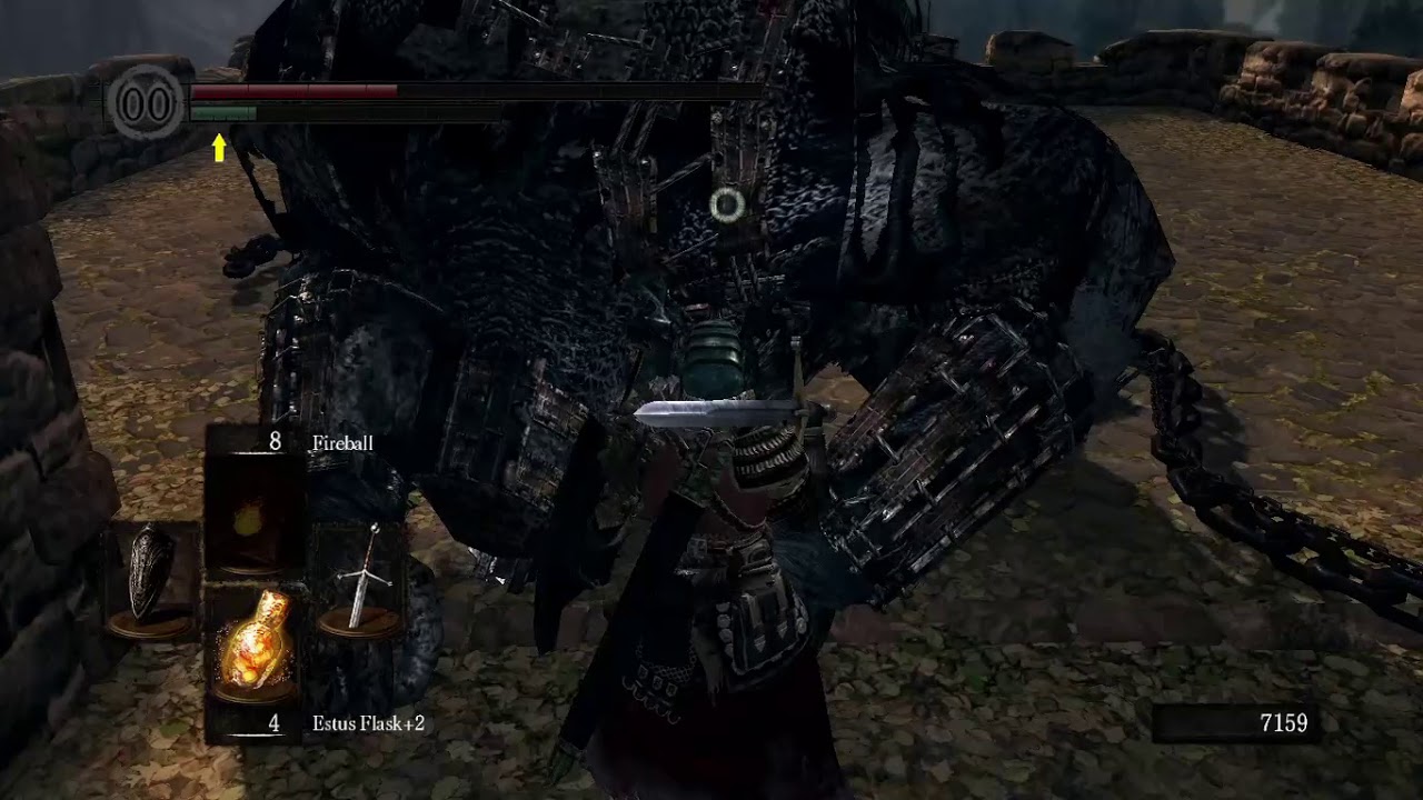 DARK SOULS Sen's Fortress Secret Giant - YouTube