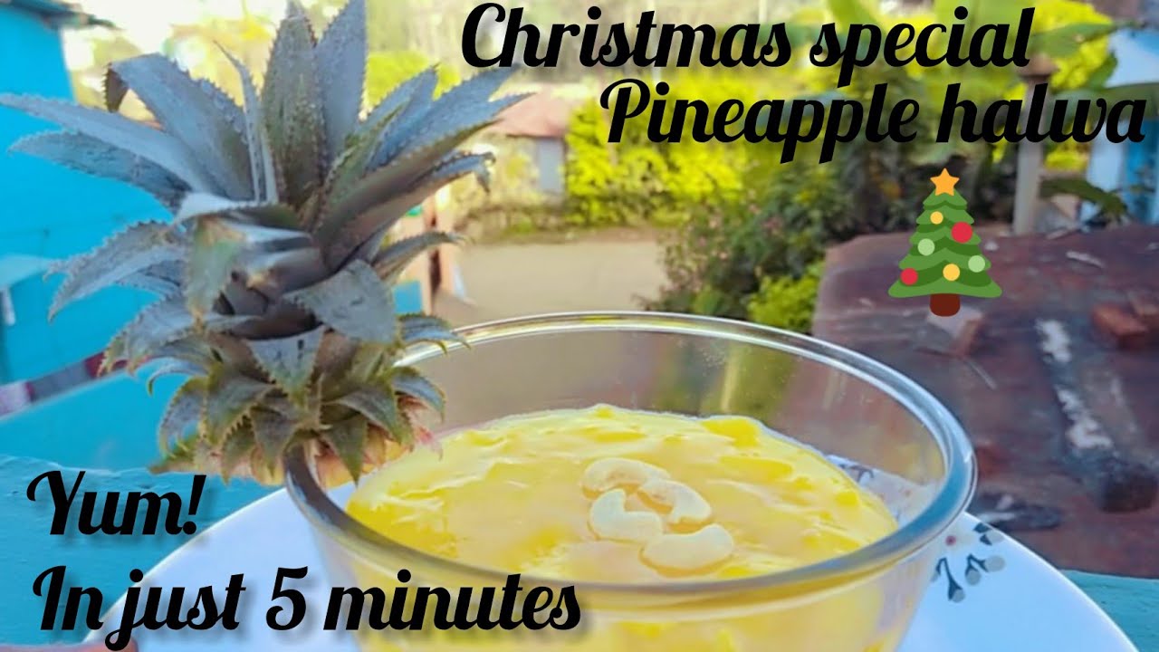 Christmas Special🎄Pineapple Halwa Recipe அன்னாசி அல்வா Recipe - YouTube