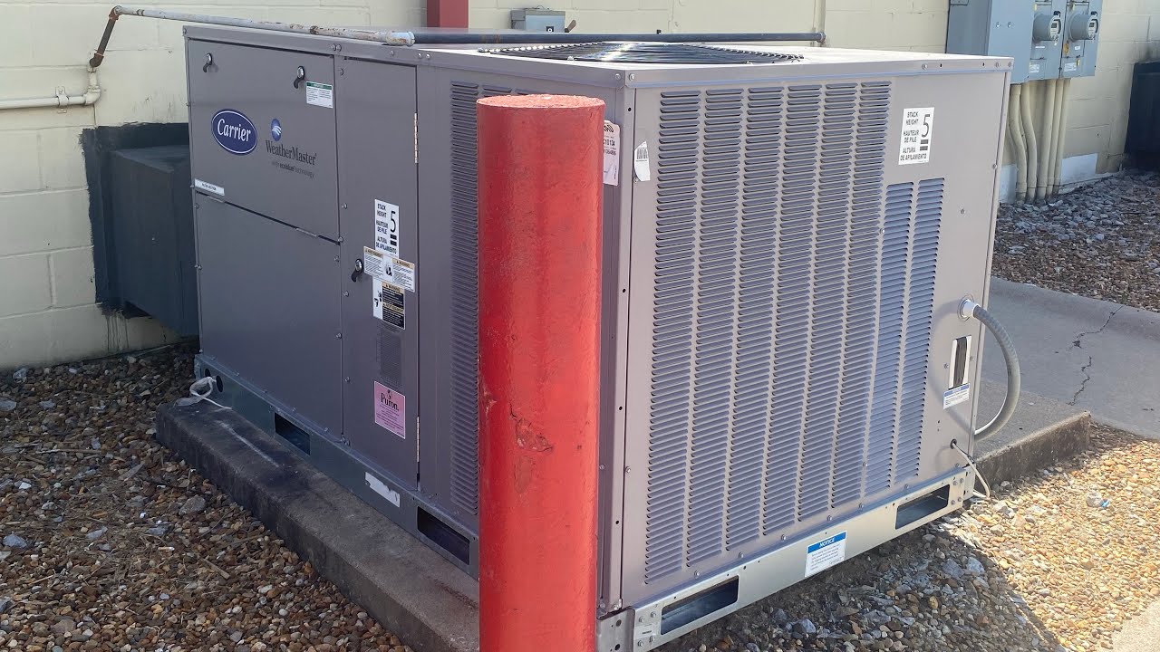 Startup/Shutdown of a 2023 Carrier Gemini WeatherMaster 5 ton packaged ...