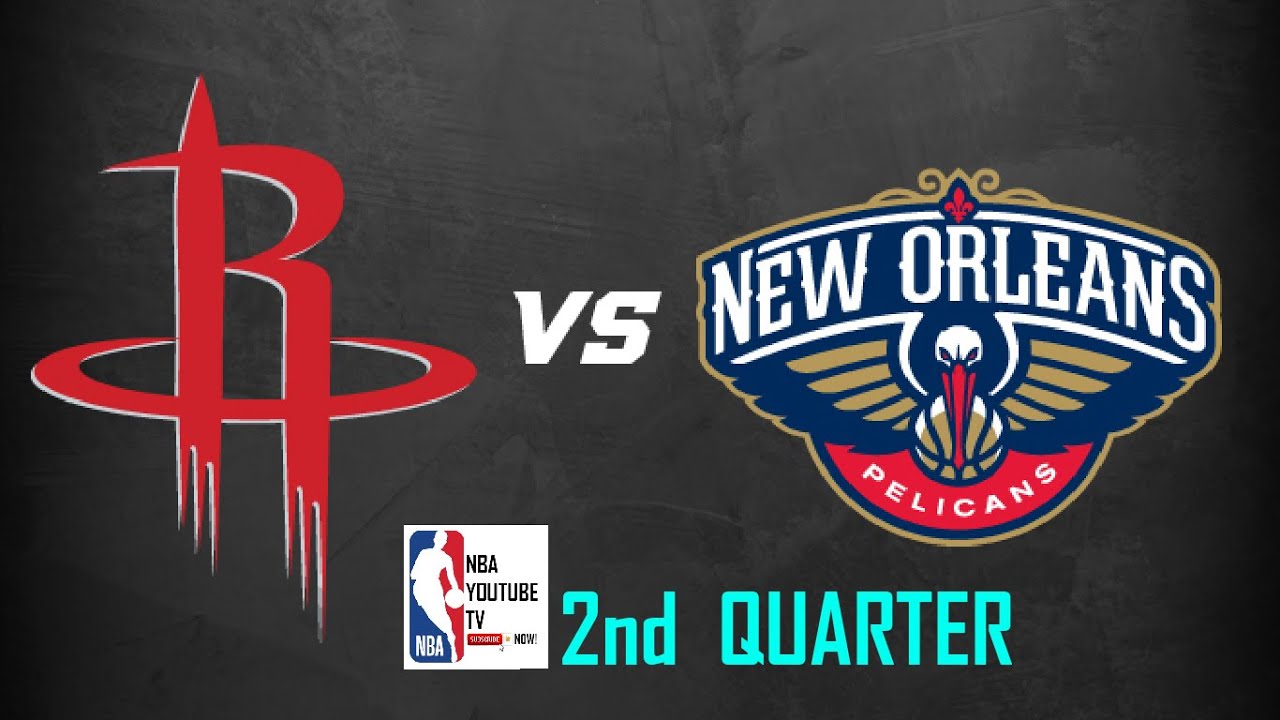 NBA YOUTUBE TV: Rockets vs New Orleans | Highlights | 2nd Quarter | Jan ...