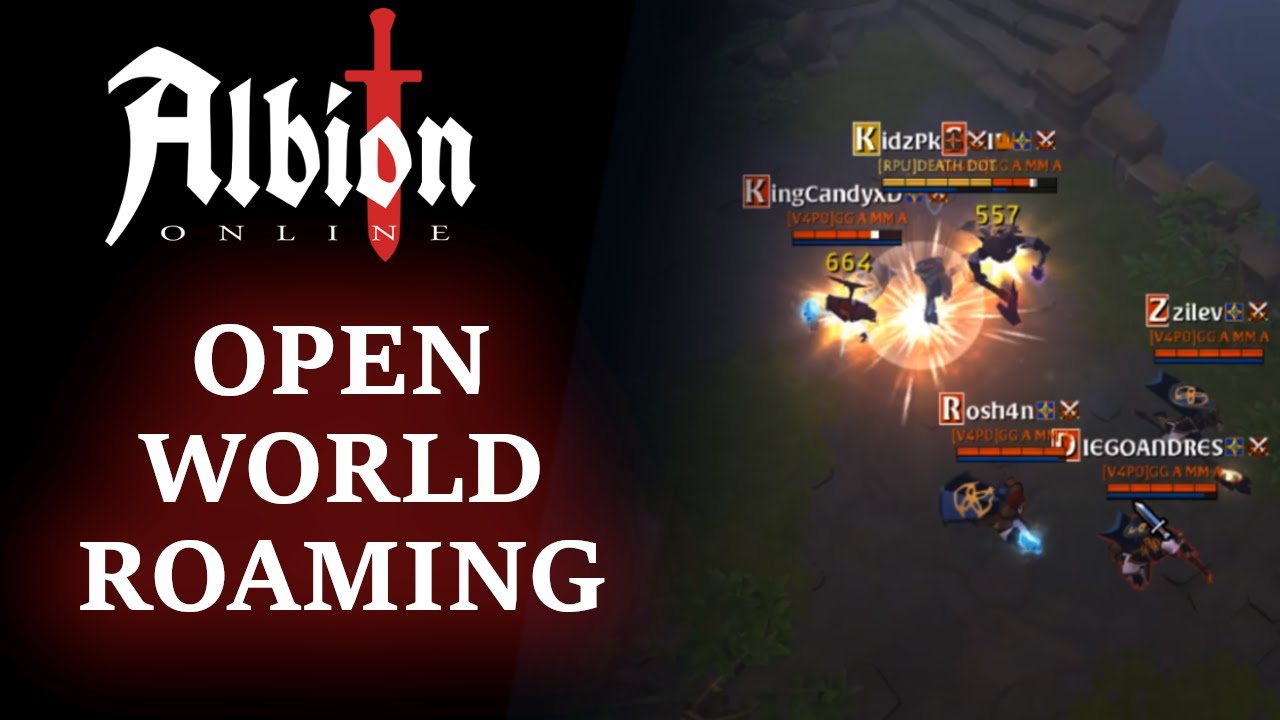 Open World Destruction on Albion Online - YouTube
