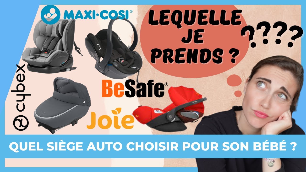 Quel siège auto choisir pour son bébé à la sortie de la maternité ? | Chloé tout simplement ...