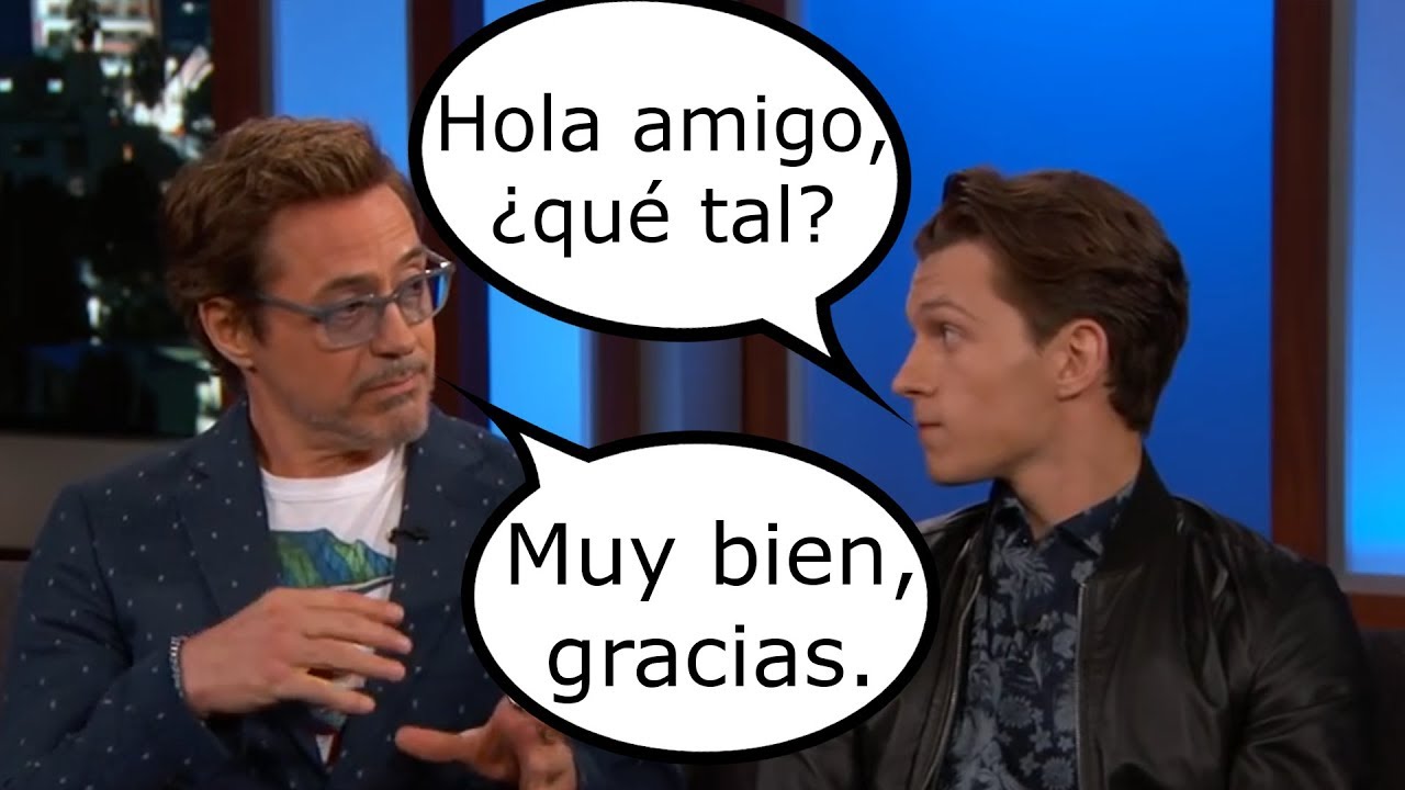 Avengers 4: Endgame Cast Speaking Different Languages | Tom Holland is ...