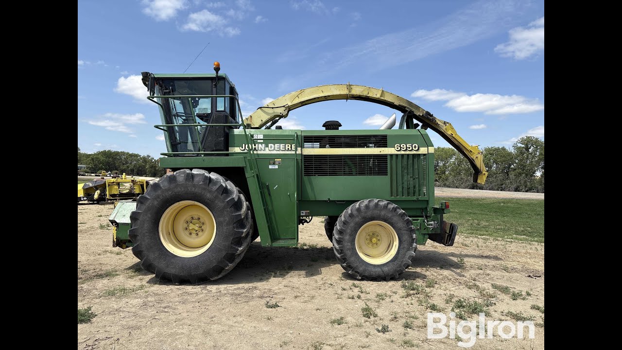 BigIron Auctions KR4080 John Deere 6950 Self Propelled Forage Harvester ...