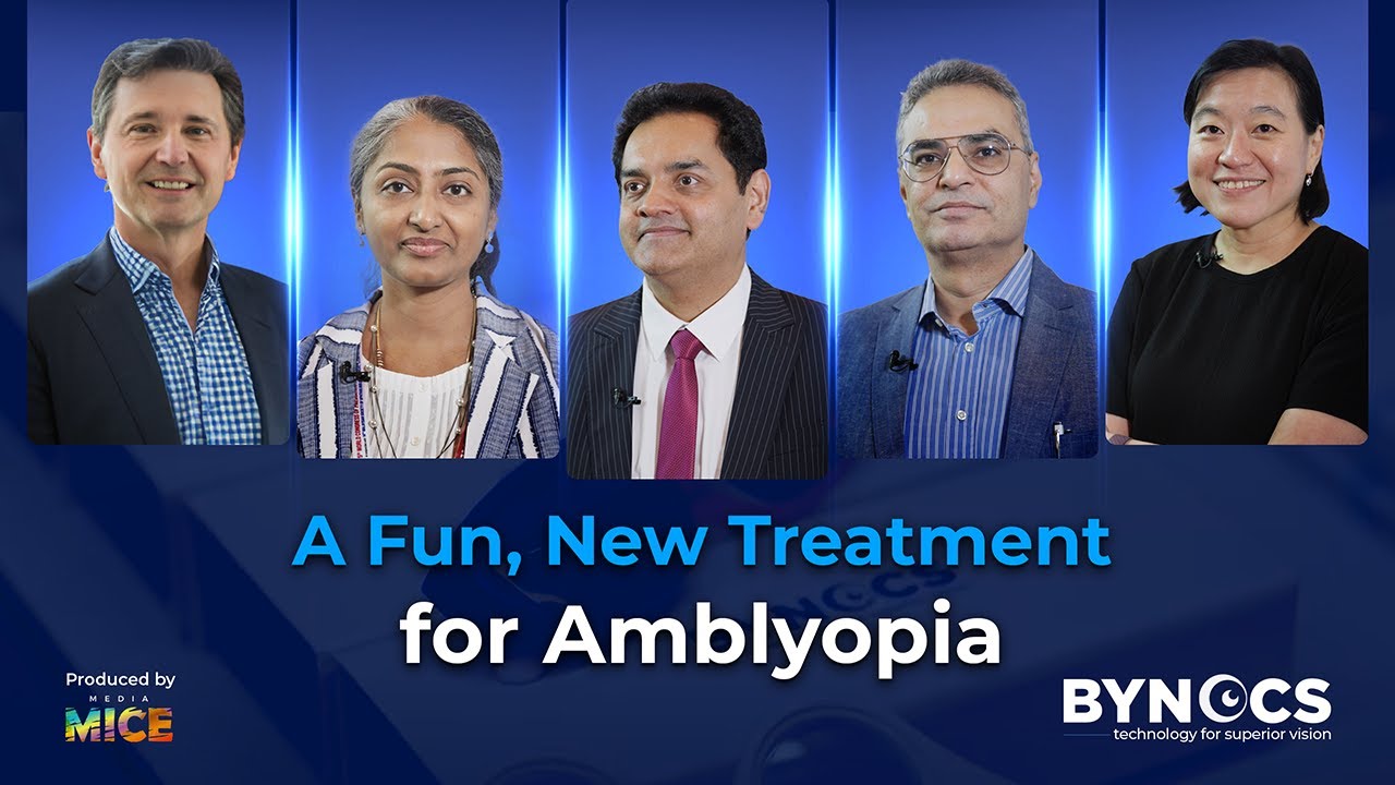 Revolutionizing Amblyopia Treatment | Bynocs at WCPOS 2024 | Expert ...