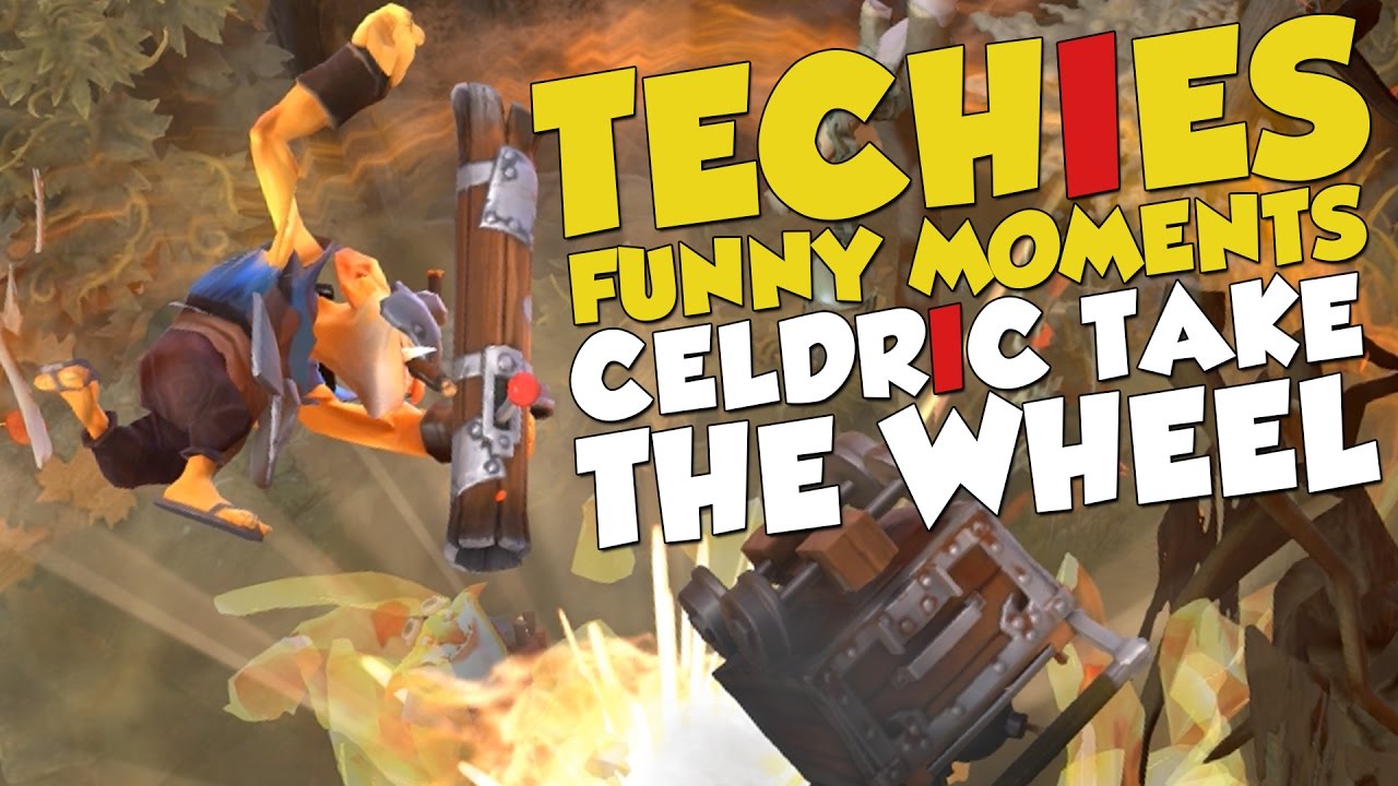 DotA 2 - Techies Funny Moments - Celdric Take the Wheel! - YouTube