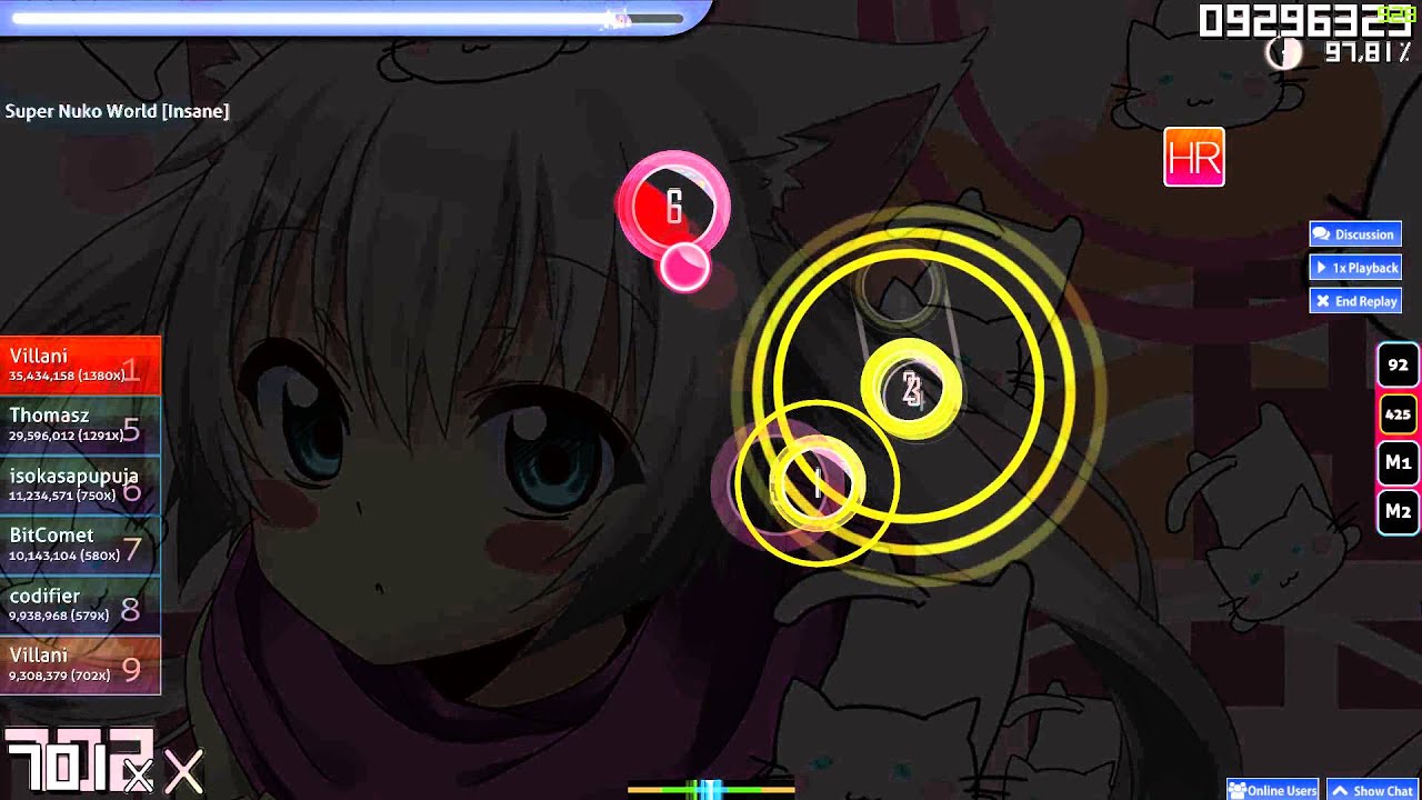[osu!] yuikonnu & ayaponzu* - Super Nuko World [Insane] - YouTube