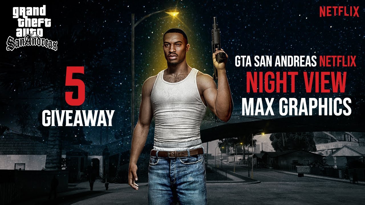 GTA SA Beautiful Night View In Definitive Edition On Android | GTA ...