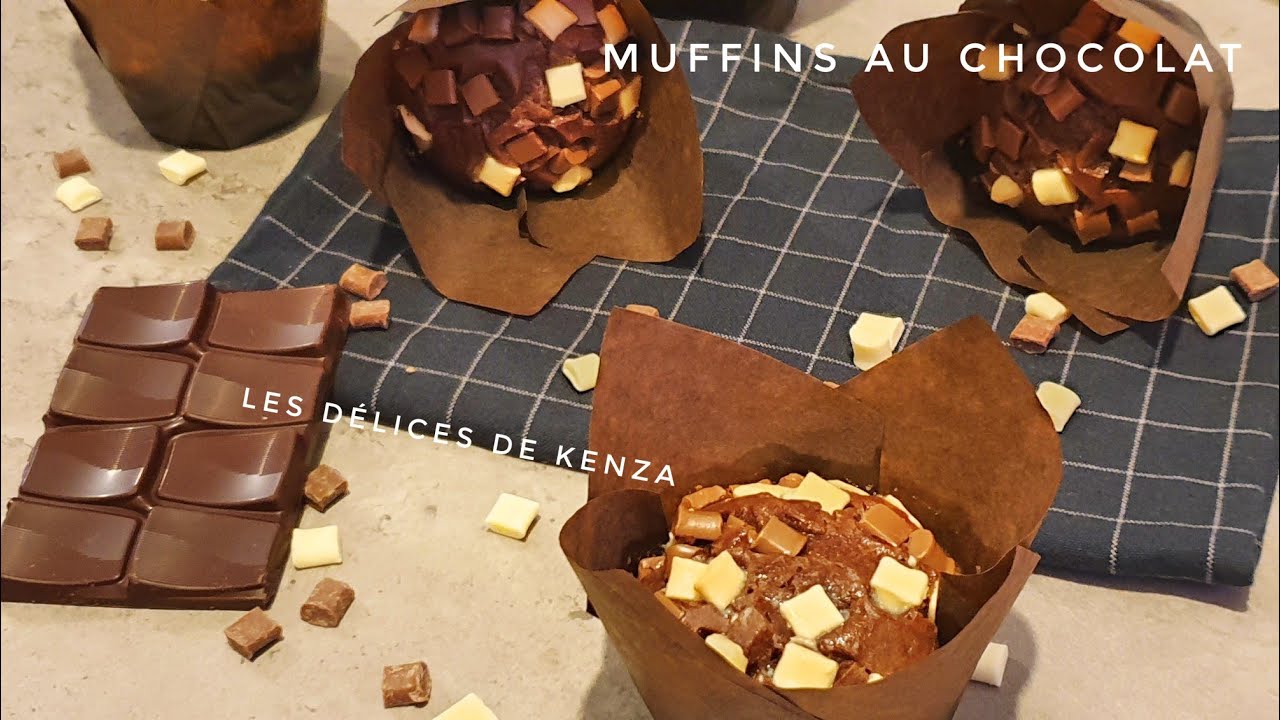 Recette des muffins au chocolat Recette de goûter pour enfants - YouTube