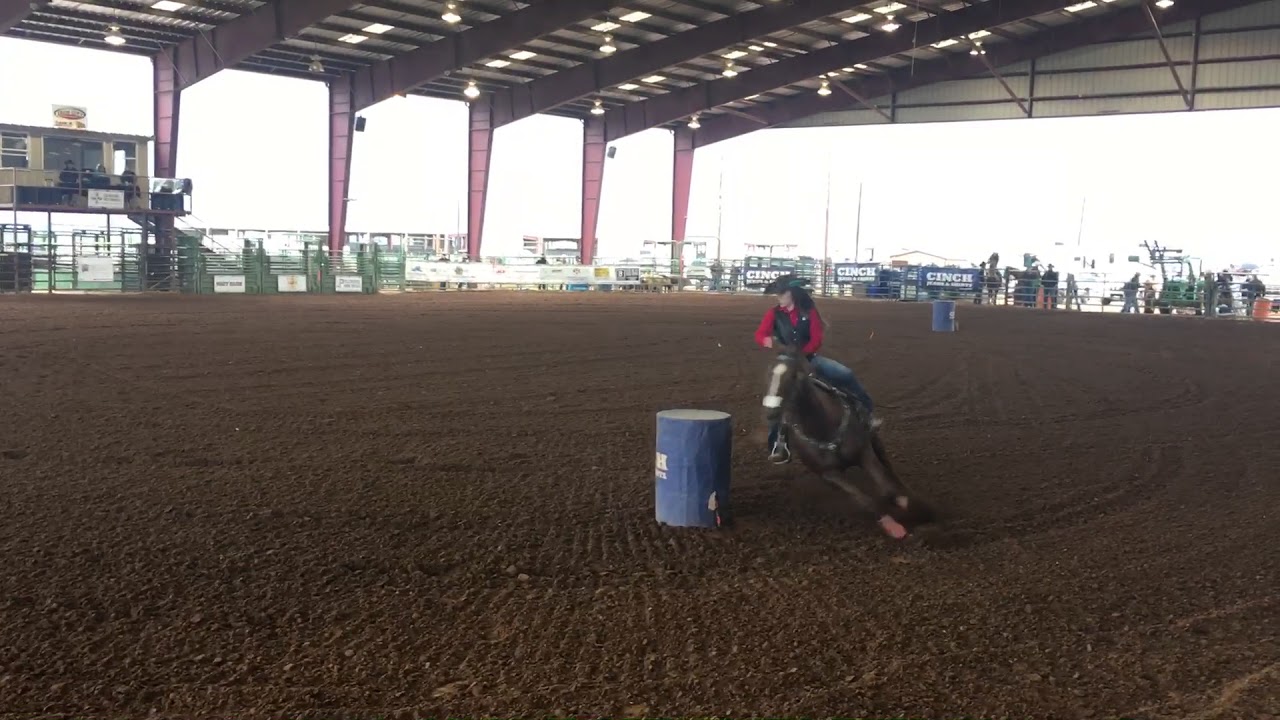 Annie placing 3rd at NMSU College Rodeo - YouTube