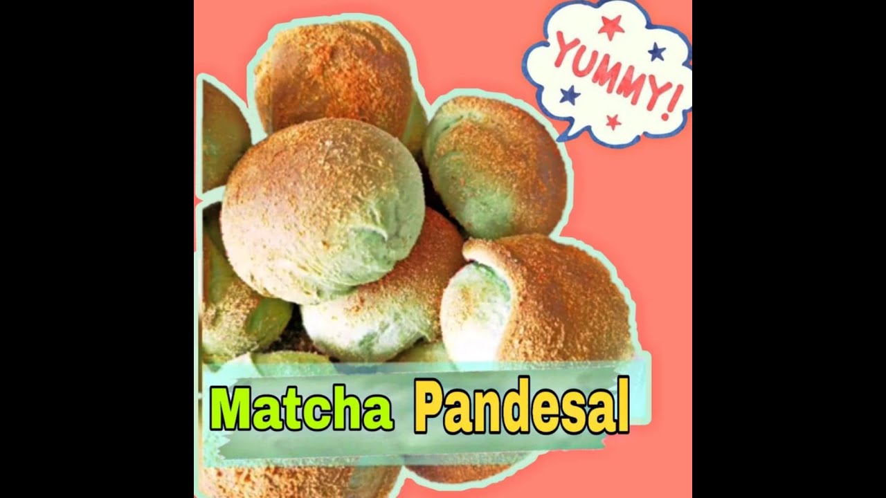 Matcha pandesal with cream cheese - YouTube