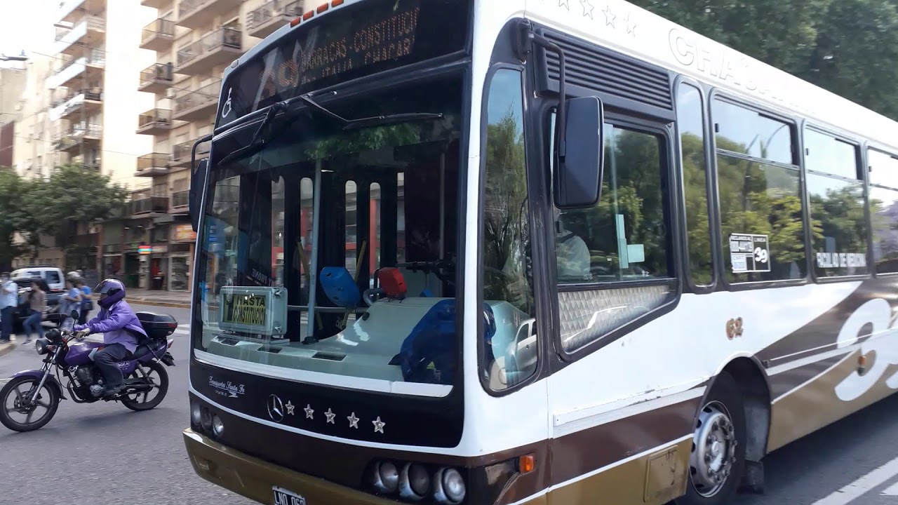 Línea 39 NUOVOBUS BAMBAM en avenida Santa Fe - YouTube