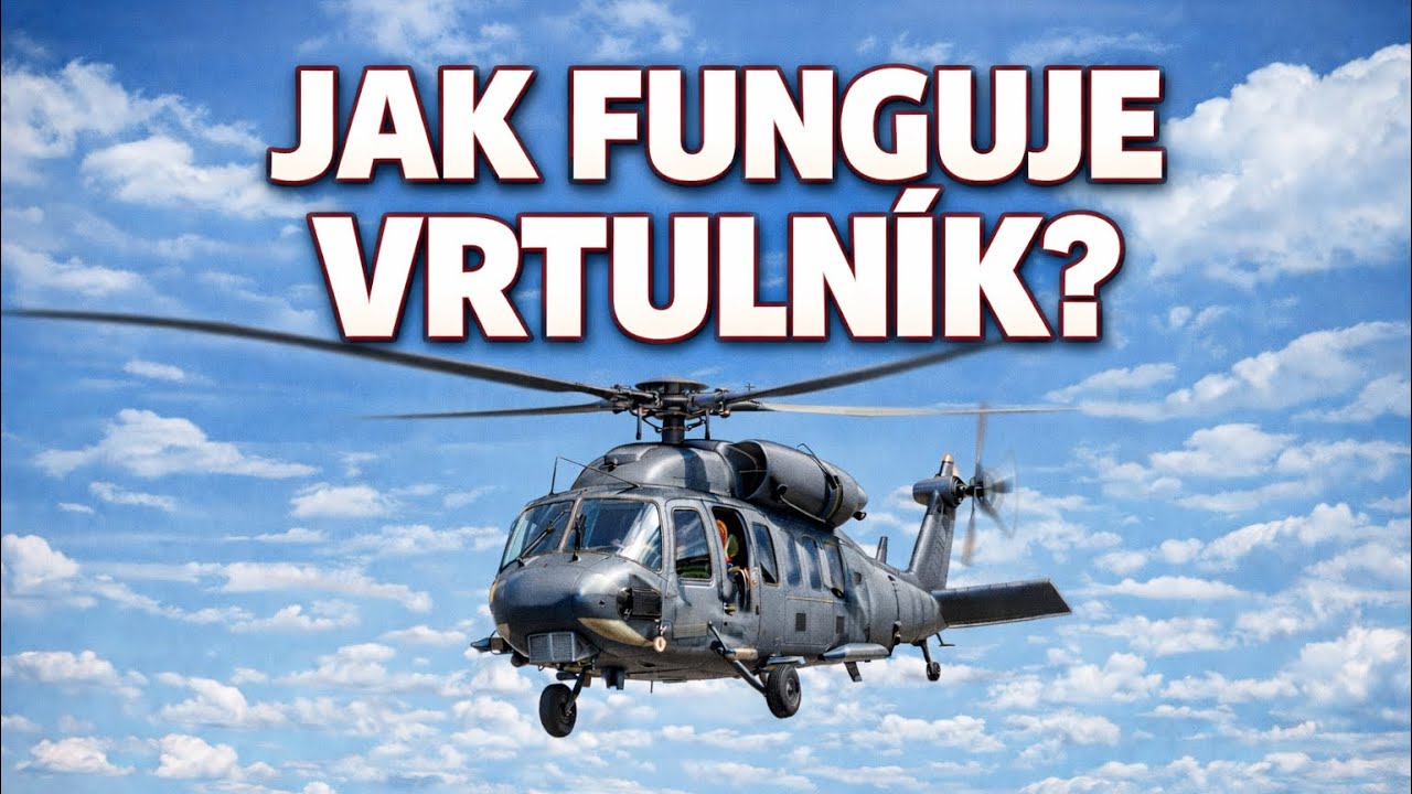Jak funguje vrtulník – a co ho drží ve vzduchu? - YouTube