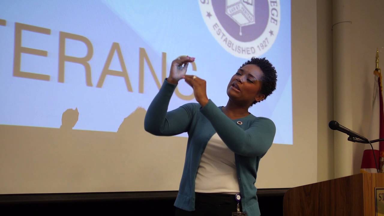 Dr. Armstead SPC Veteran's Career Fair 2016 Speaker - YouTube