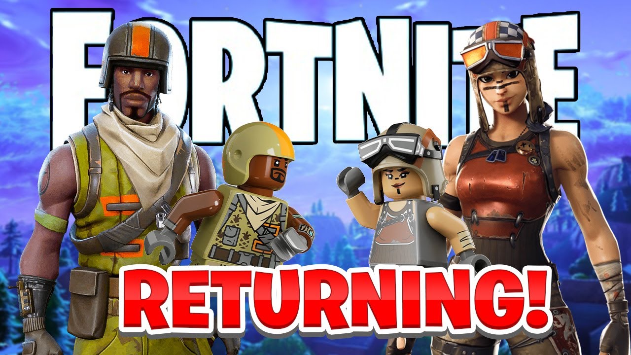 The Return Of Renegade Raider & Aerial Assault Trooper Skins! - YouTube