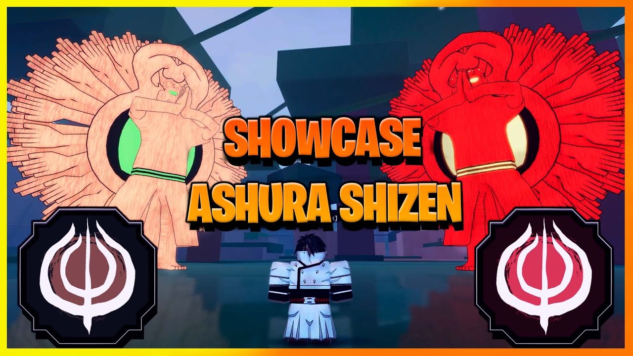 SHOWCASE E 2 COMBOS DA ASHURA SHIZEN E SKIN NO SHINDO LIFE - YouTube