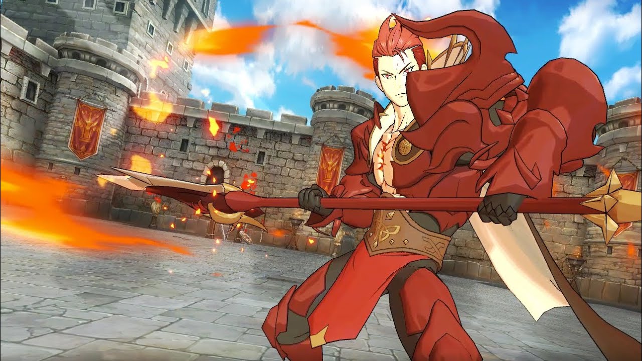 [Showcase] God of War Tyr (Indomitable Will) - Skills Animations (7DS ...