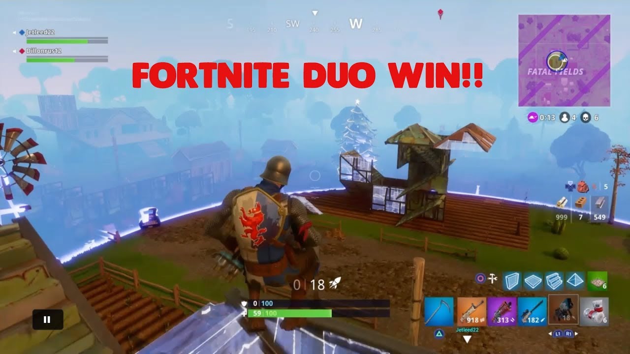 Fortnite duo win - YouTube