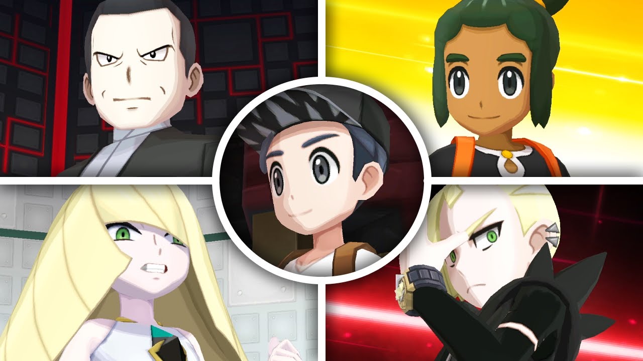 POKÉMON ULTRA SUN - All Bosses + True Ending (4K 60FPS) - YouTube