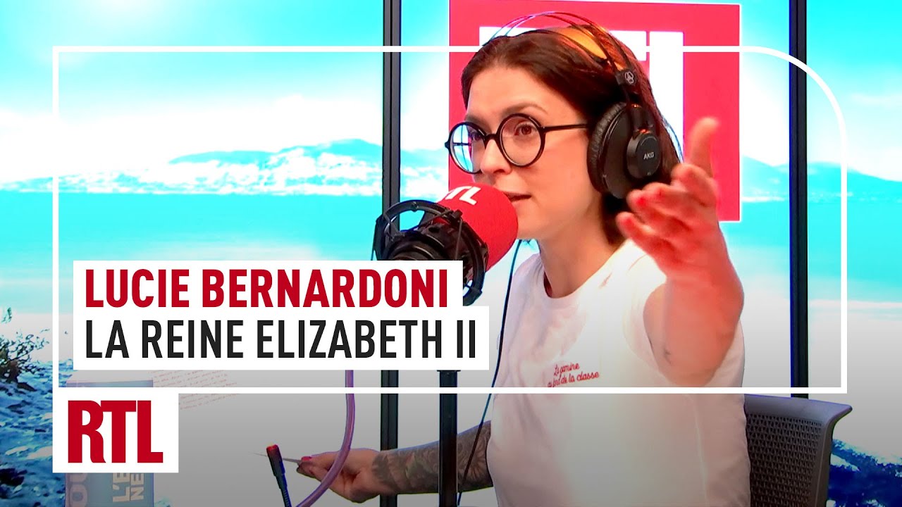 Lucie Bernardoni : la reine Elizabeth II - YouTube