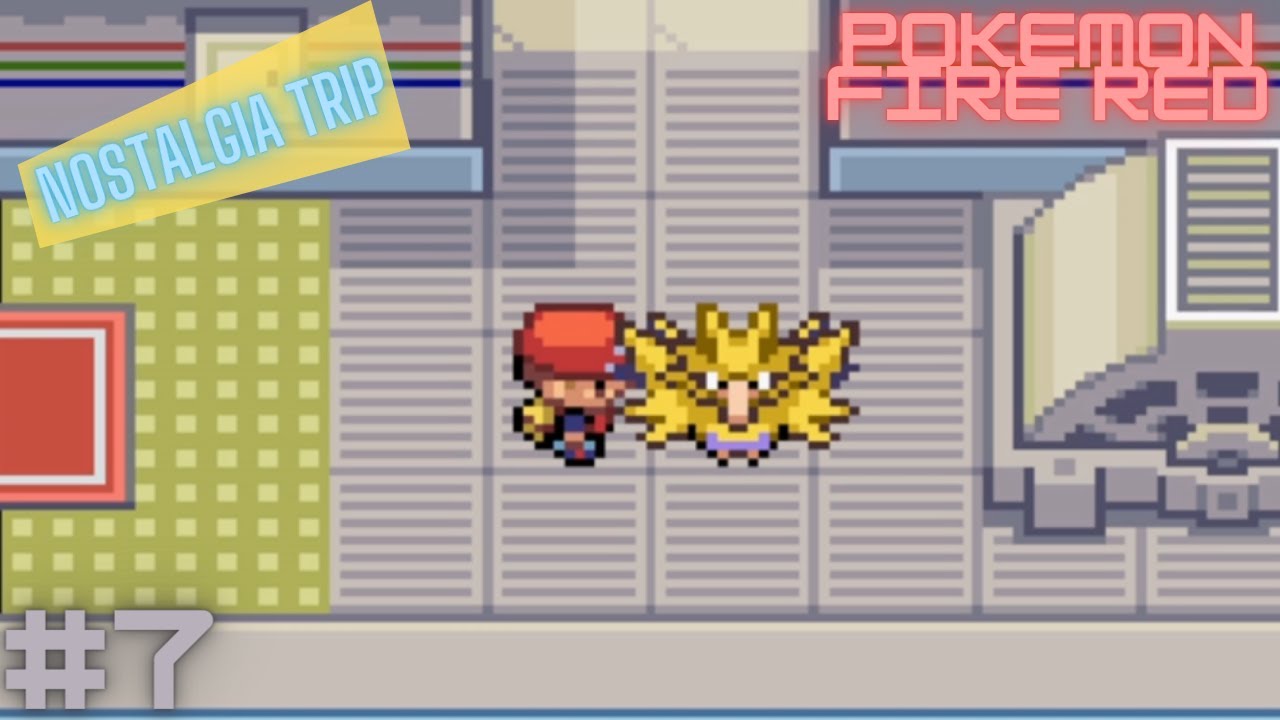 An Electabuzz! | Pokemon Fire Red Day 7 | Nostalgia Trip - YouTube