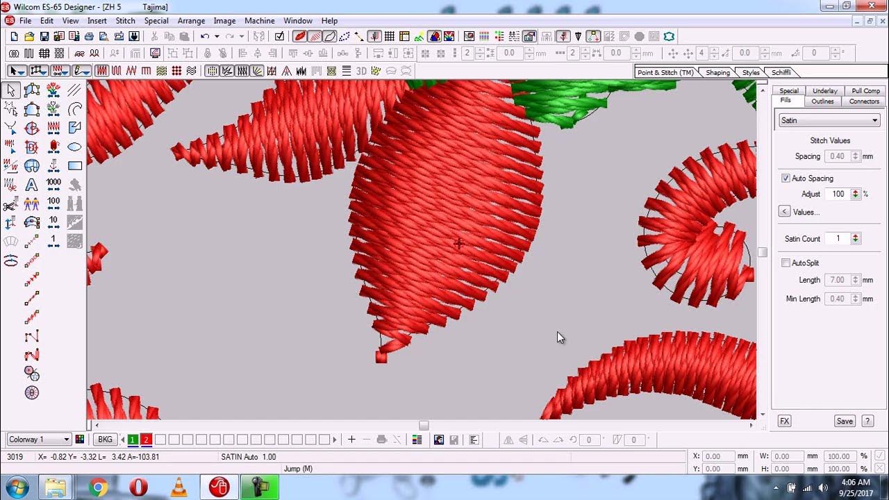 Wilcom-Show all design with F2 and 0 Button #wilcom #tutorial #embroidery #english #learning # ...