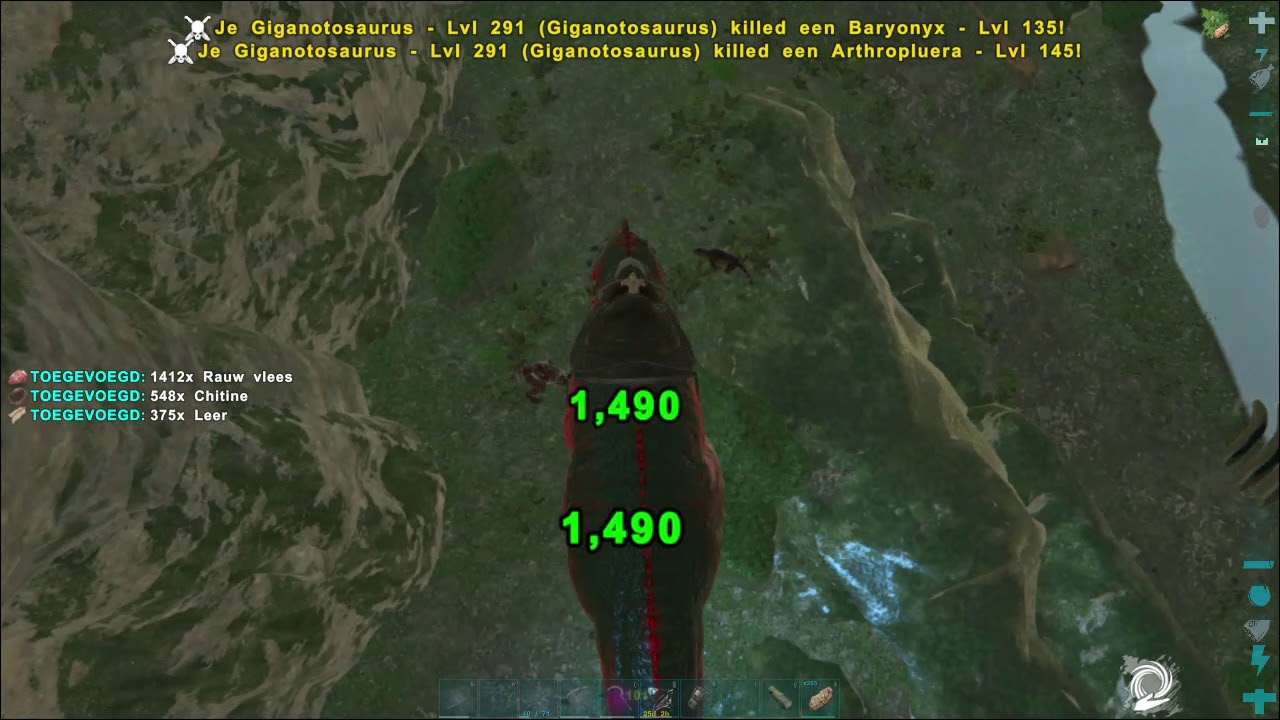 ark forest cave giga meatrun extinction - YouTube