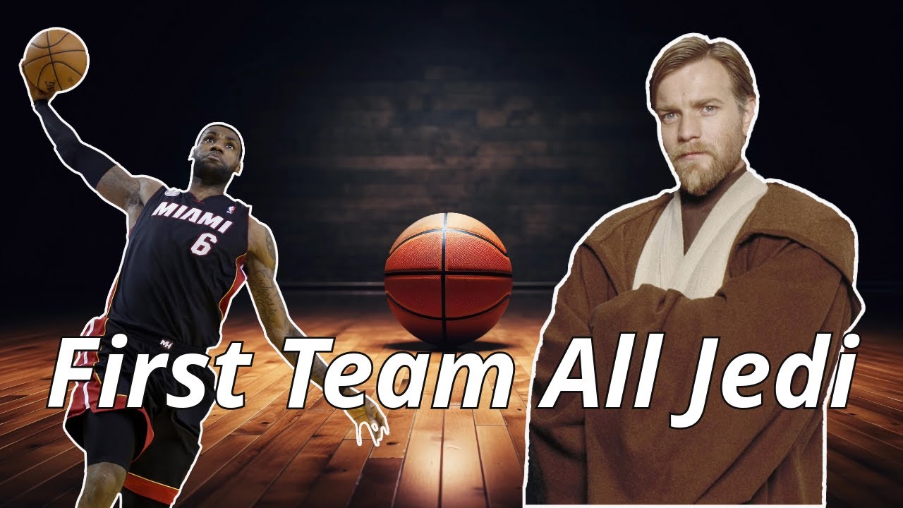 I made a basketball team of ONLY JEDI - YouTube