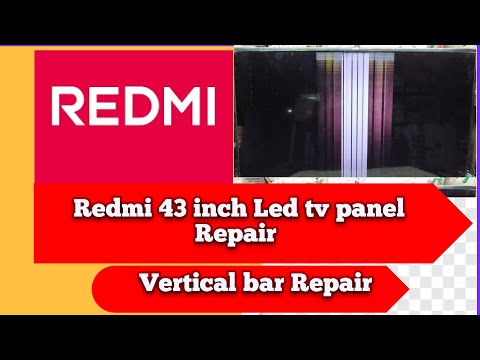 Redmi led tv 43 inch panel repair#vertical bar repair #Boe panel repair#HV430FHB F90