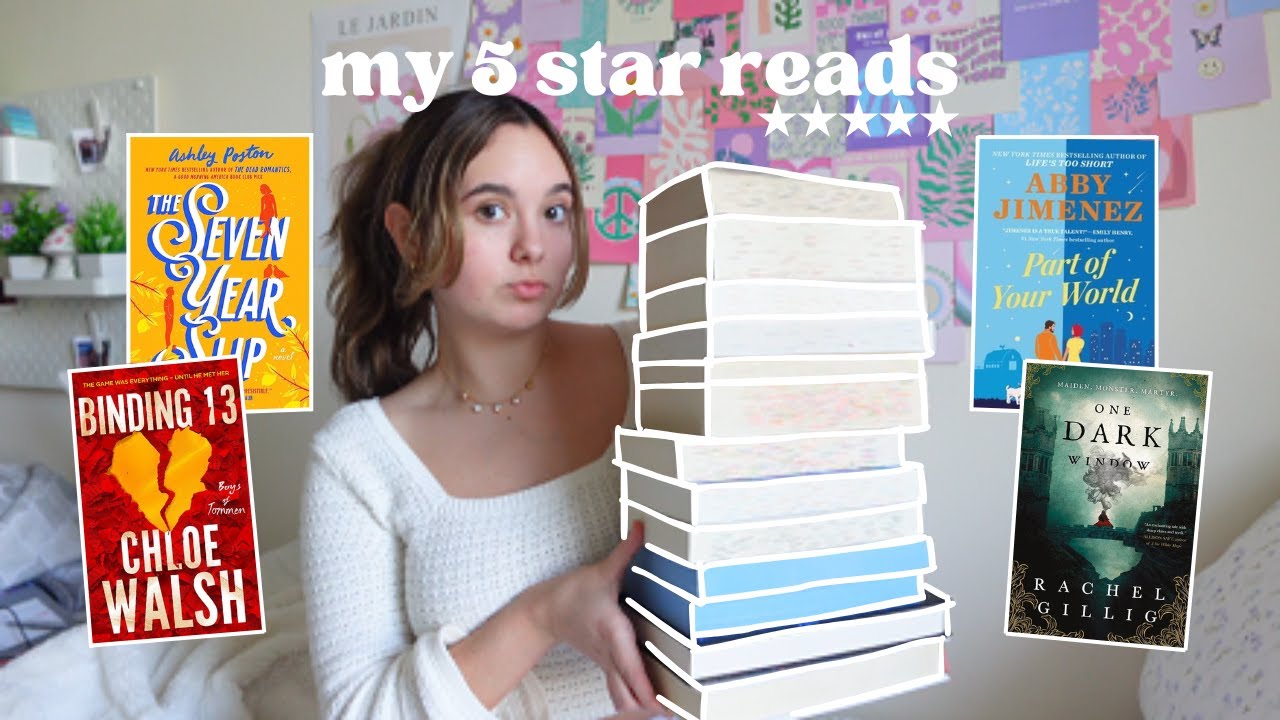 MY 5 STAR READS | convincing you to read my favorite books 🌟📖💓 - YouTube