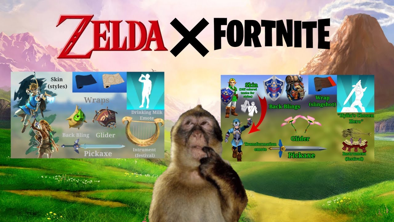 **scrapped video** zelda x fortnite collab [CHECK DESCRIPTION] - YouTube