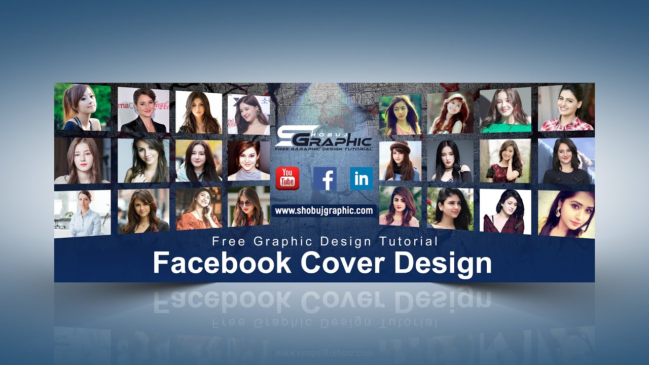 Professional Facebook Photo Cover Design - Photoshop Tutorial - YouTube