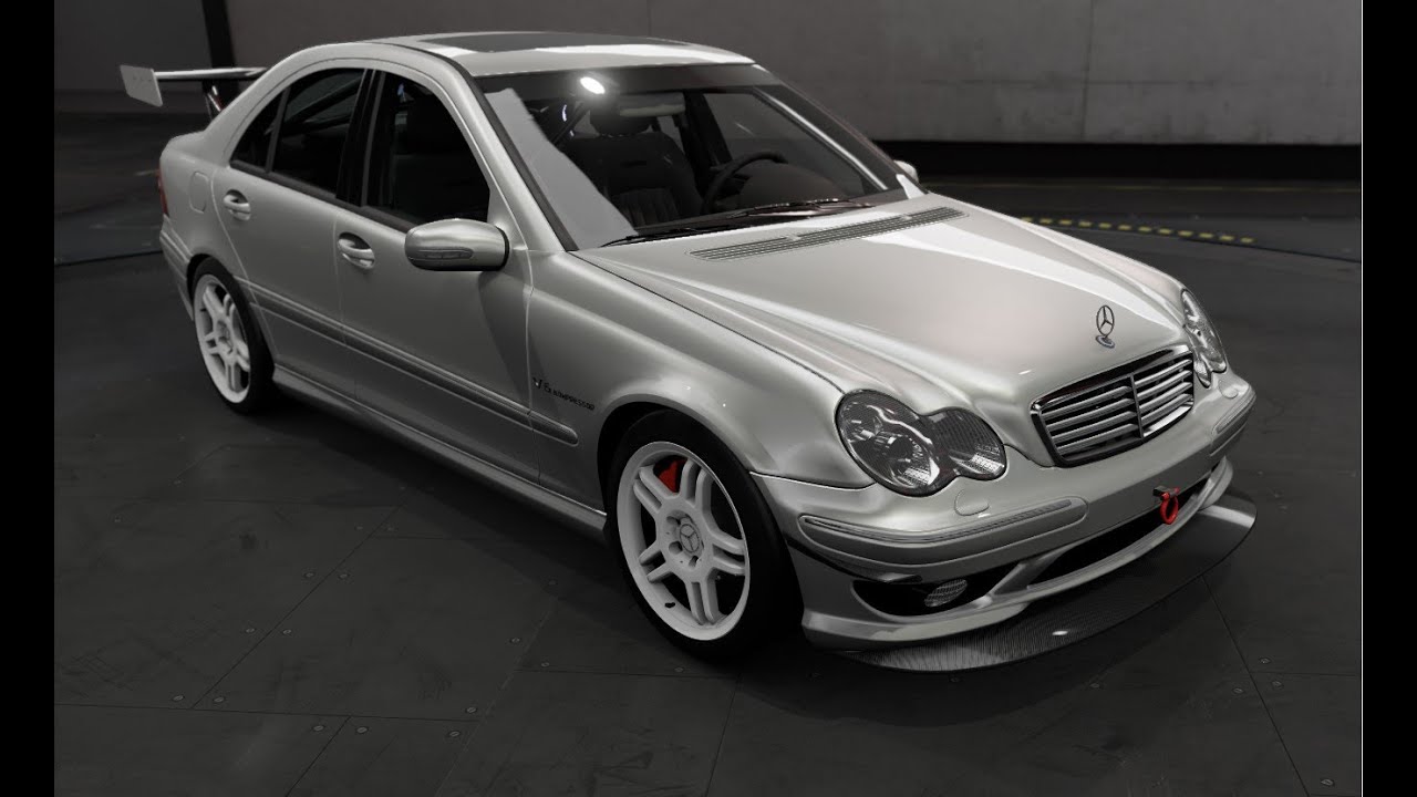 Forza Motorsport 7 - 2004 Mercedes-Benz C32 AMG (Best time) race - YouTube