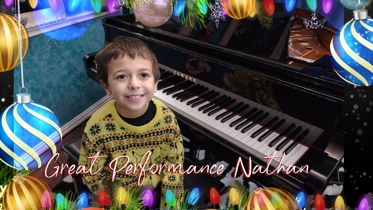 2023 Jewel Tone Studio Christmas Recital. Nathan plays Deck The Halls ...