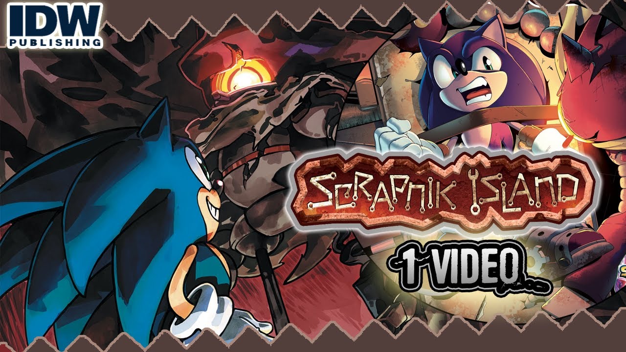 La Saga de SCRAPNIK ISLAND en 1 Video | Narración Completa (Sonic IDW ...