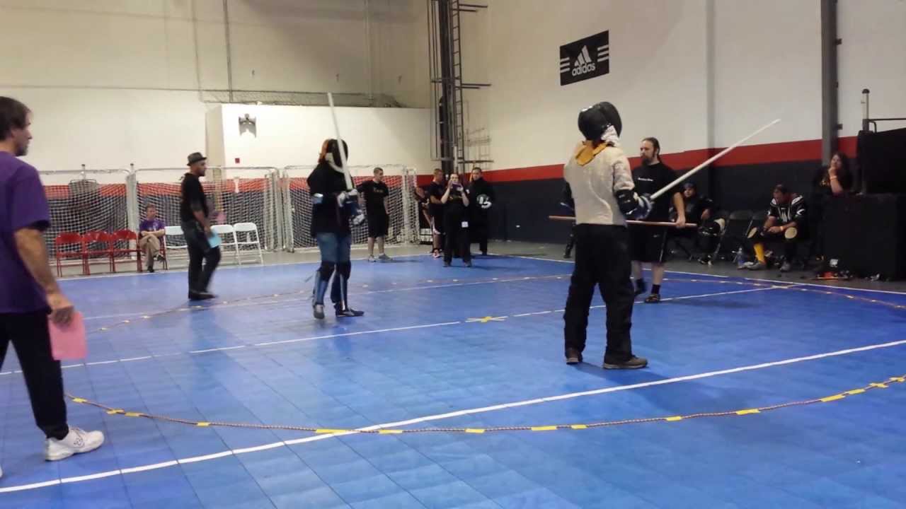 Socal Swordfight Open longsword Tournament Round 1 - Gary Ledford vs ...
