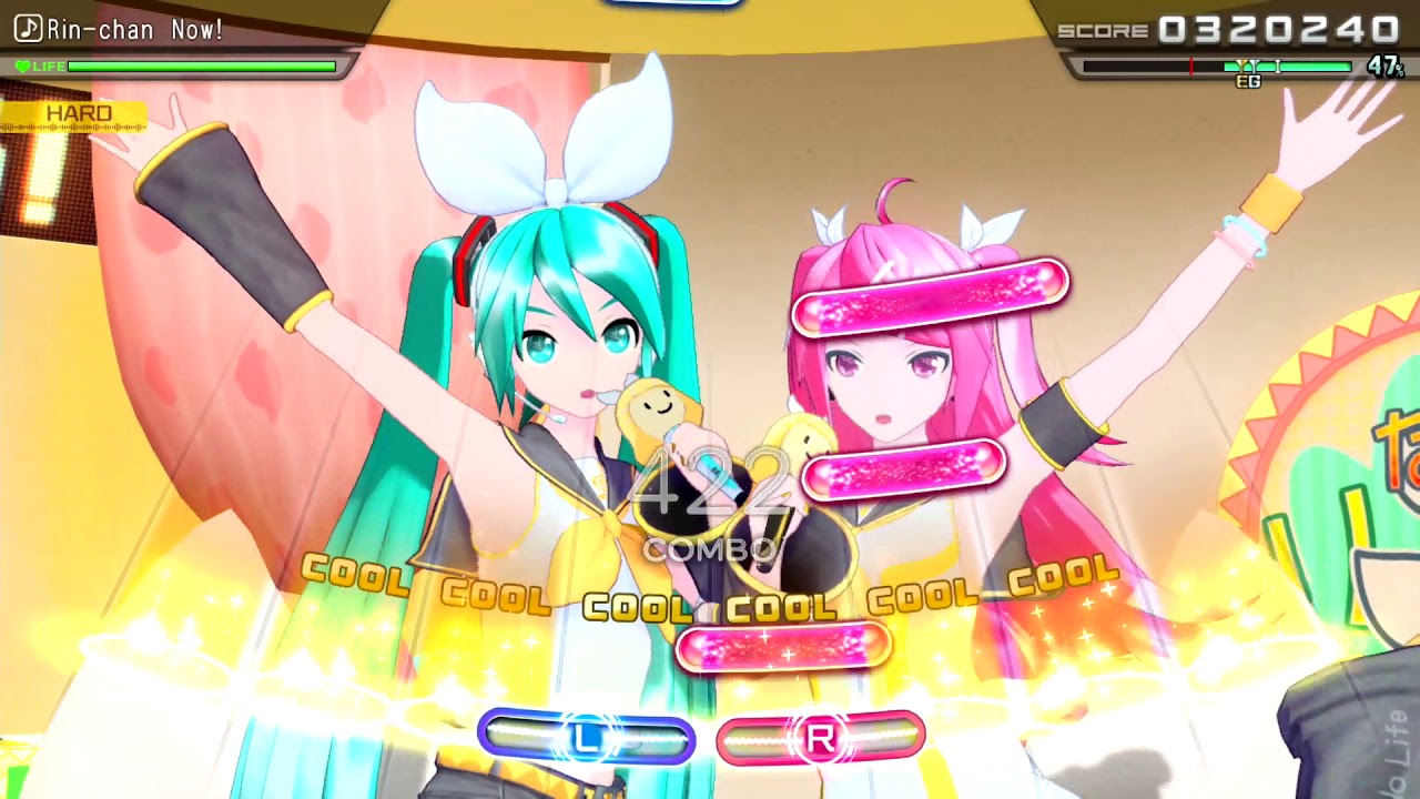 Hatsune Miku Project Diva Megamix MixMode - Rin-Chan Now 【91.83% 10 ...