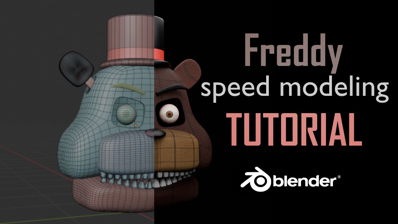 Making a Freddy Fazbear modelling - YouTube