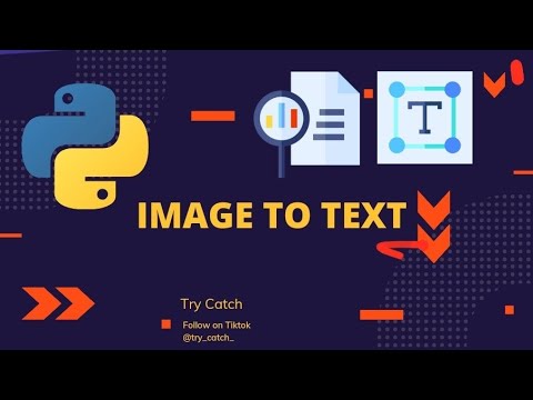 Cara Gampang Ubah Gambar Jadi tulisan python | image to text python ...