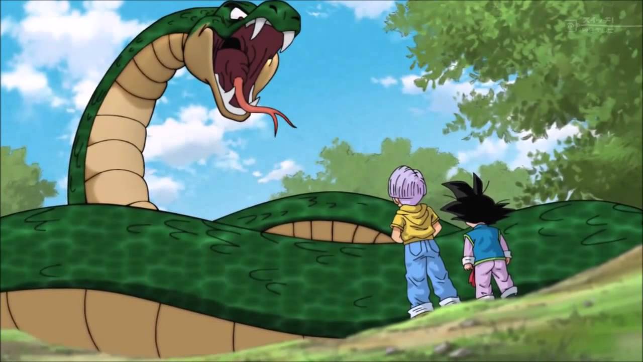 Dragon Ball Super: Goten and Trunks vs Snake HD English Subtitles - YouTube