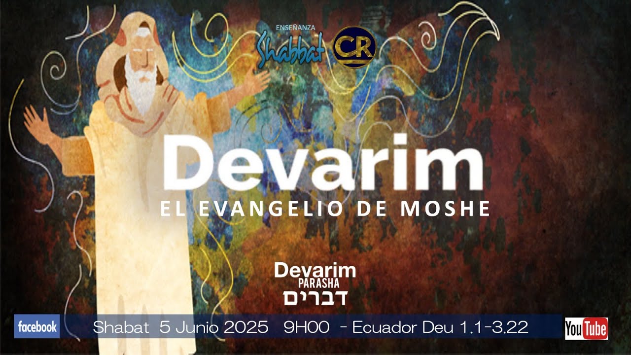 DEVARIM, EL EVANGELIO DE MOSHE DEU 1-3 - YouTube