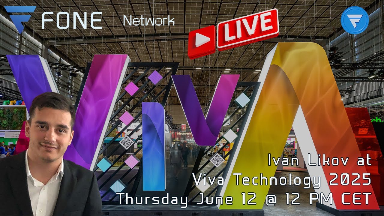 Fone Network Founder and CEO Ivan Likov at Viva Technology 2025 - YouTube