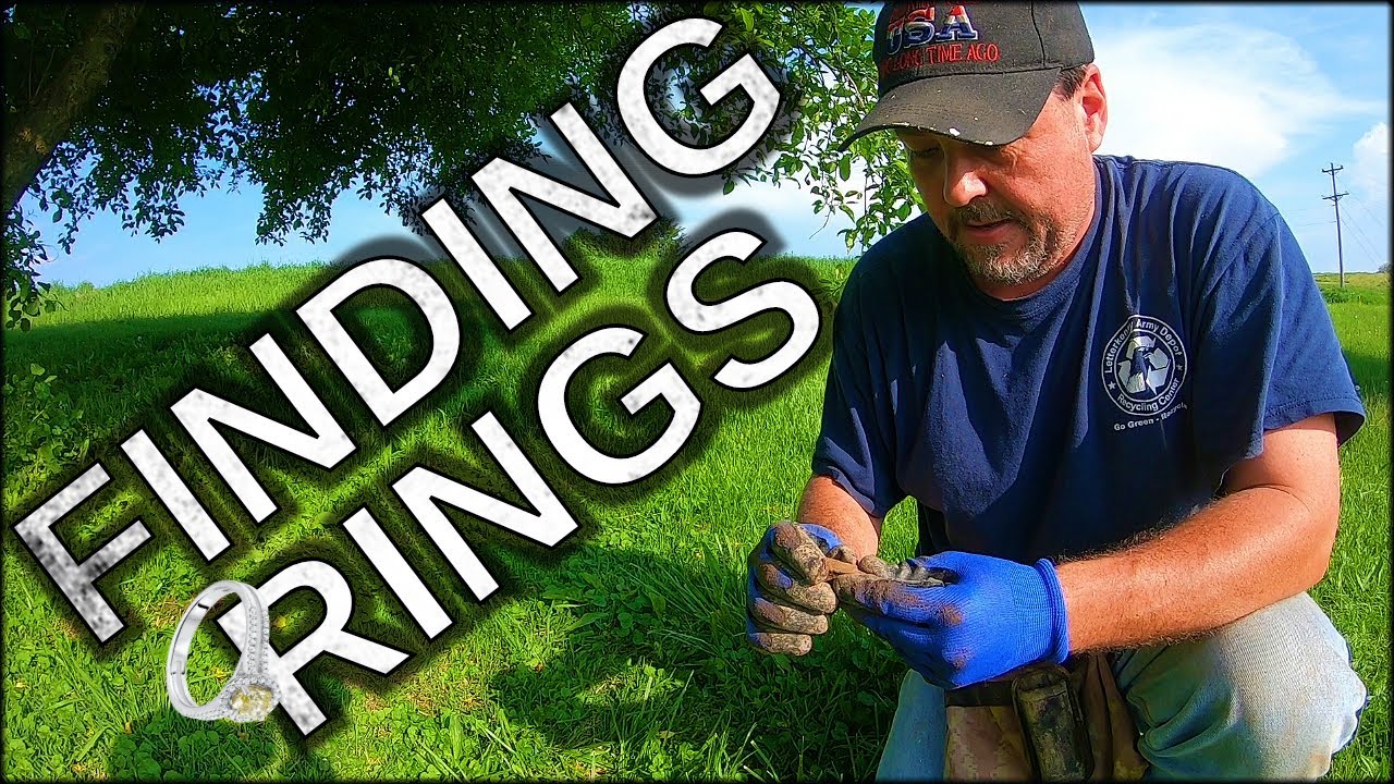 2 Rings Recovered While Metal Detecting for Treasure | Found Old Silver ...