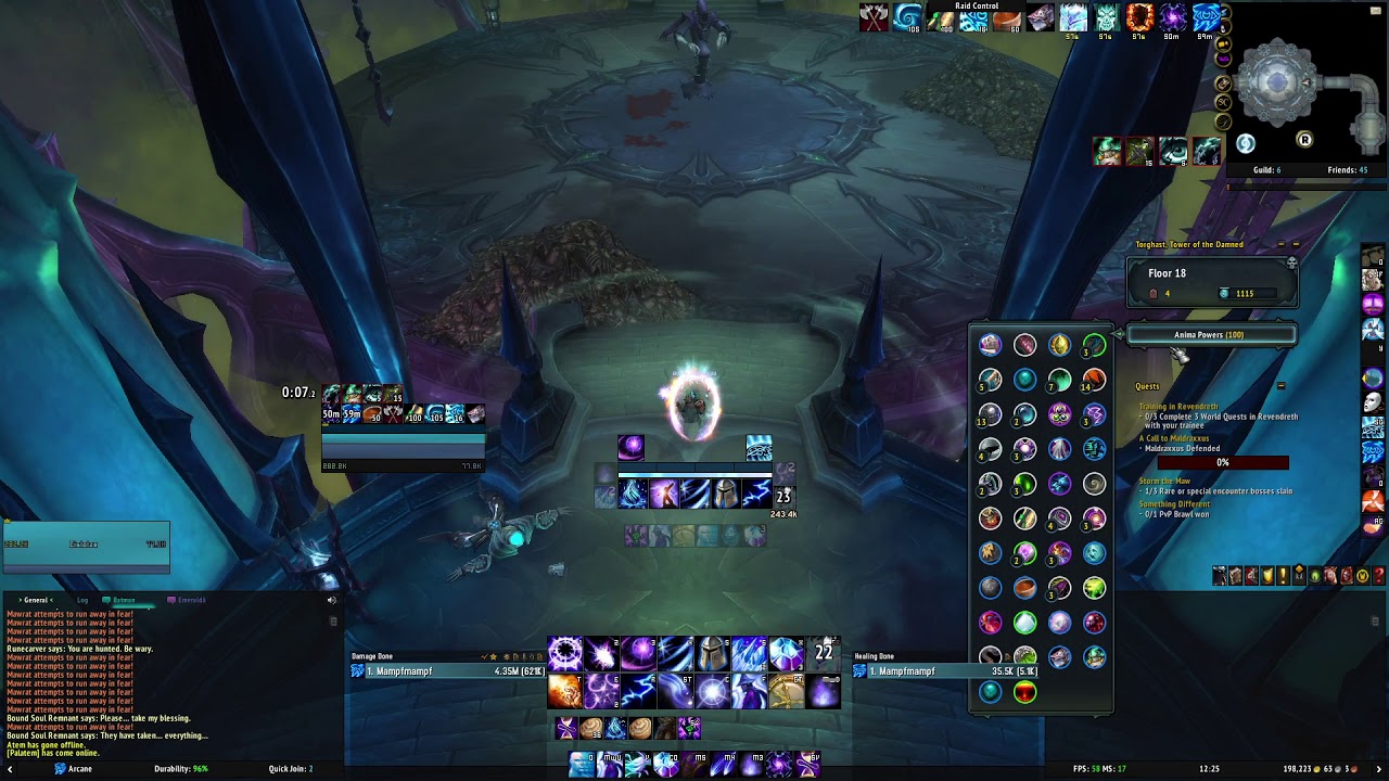 How to: Twisted Corridors as Mage Layer 8 - YouTube