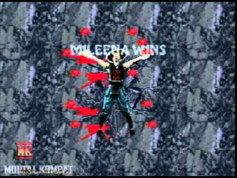 Mortal Kombat 2 - Playstation - Stage Fatality - PitII - YouTube