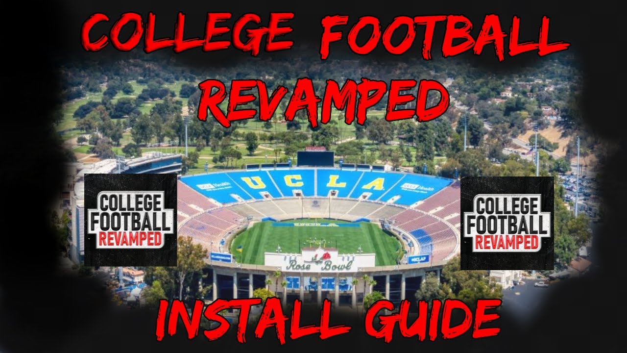 College Football Revamped Installation guide - YouTube