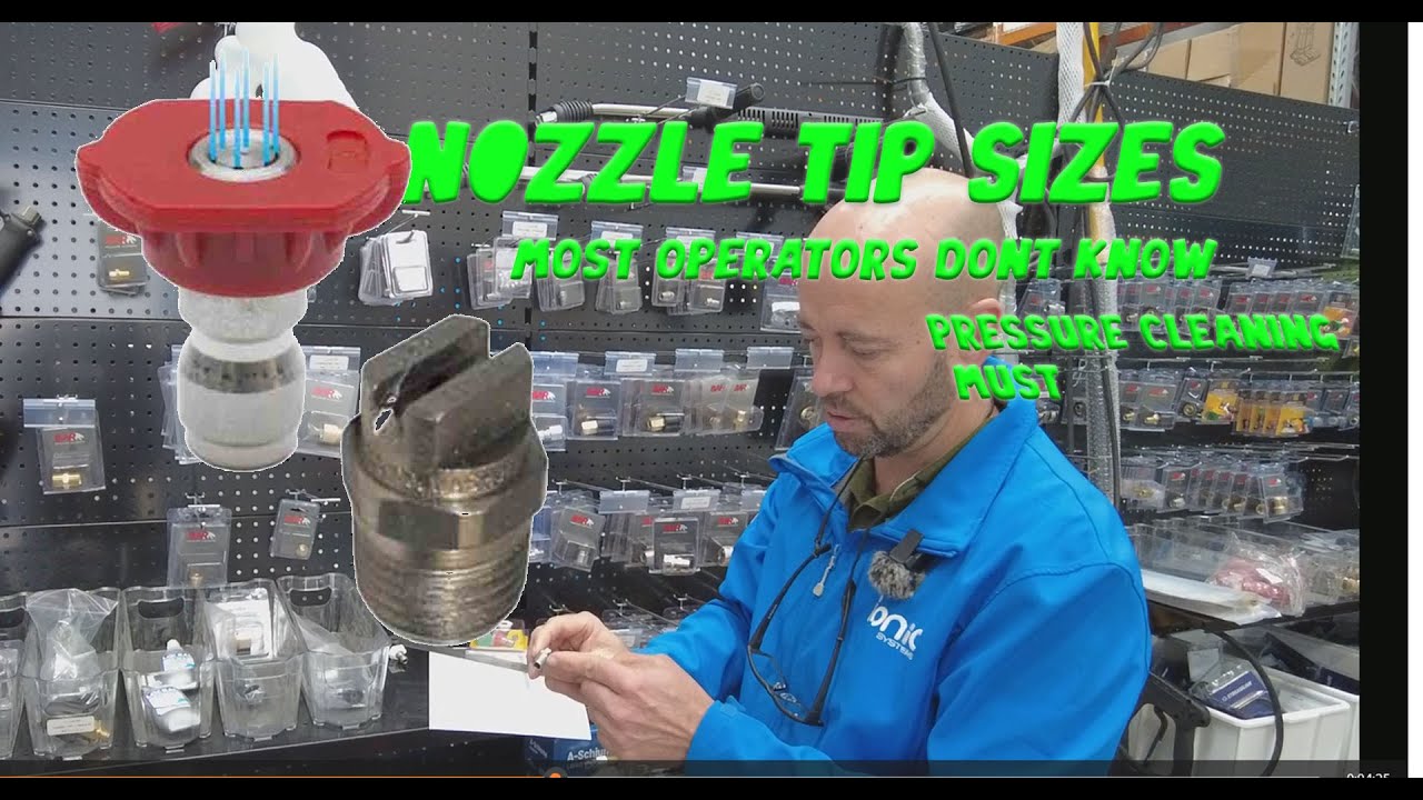 Nozzle Tips and Sizes to Suit Your Pressure Washer | Lets Learn Some ...