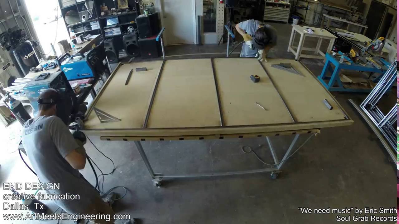 Stage Fabrication - Day 1 - YouTube
